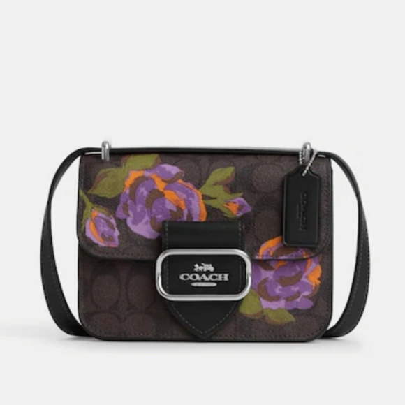 Coach | Bags | Coach Morgan Square Crossbody In Signature Canvas With ...